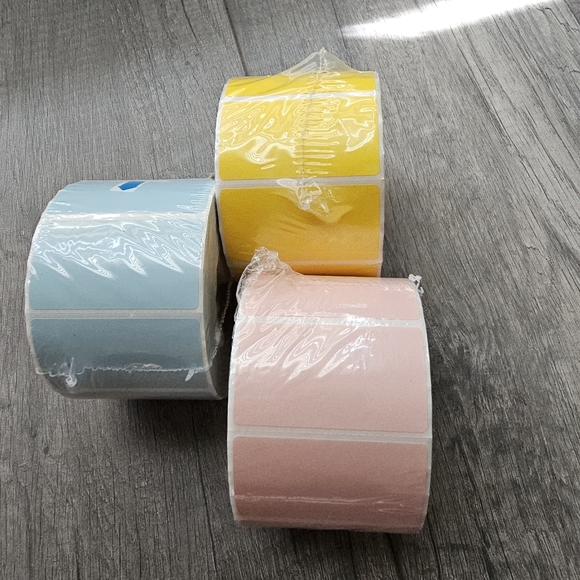 Office | 100 Sticker Labels 225x 125 Direct Thermal Labels 3 Pack ...
